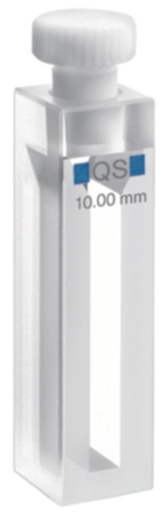 Hellma Half-micro-cuvette 114-QS, 10 mm Quartz Glass, 1400 µl, PTFE ...