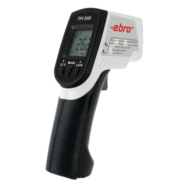 Xylem Ebro Infra-red Thermometer TFI-550 -60...+550°C, with Additional ...