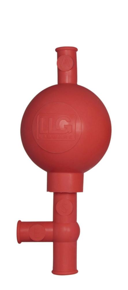 LLG-Safety Pipetting Ball, Normal Type, Red | LabFriend Australia