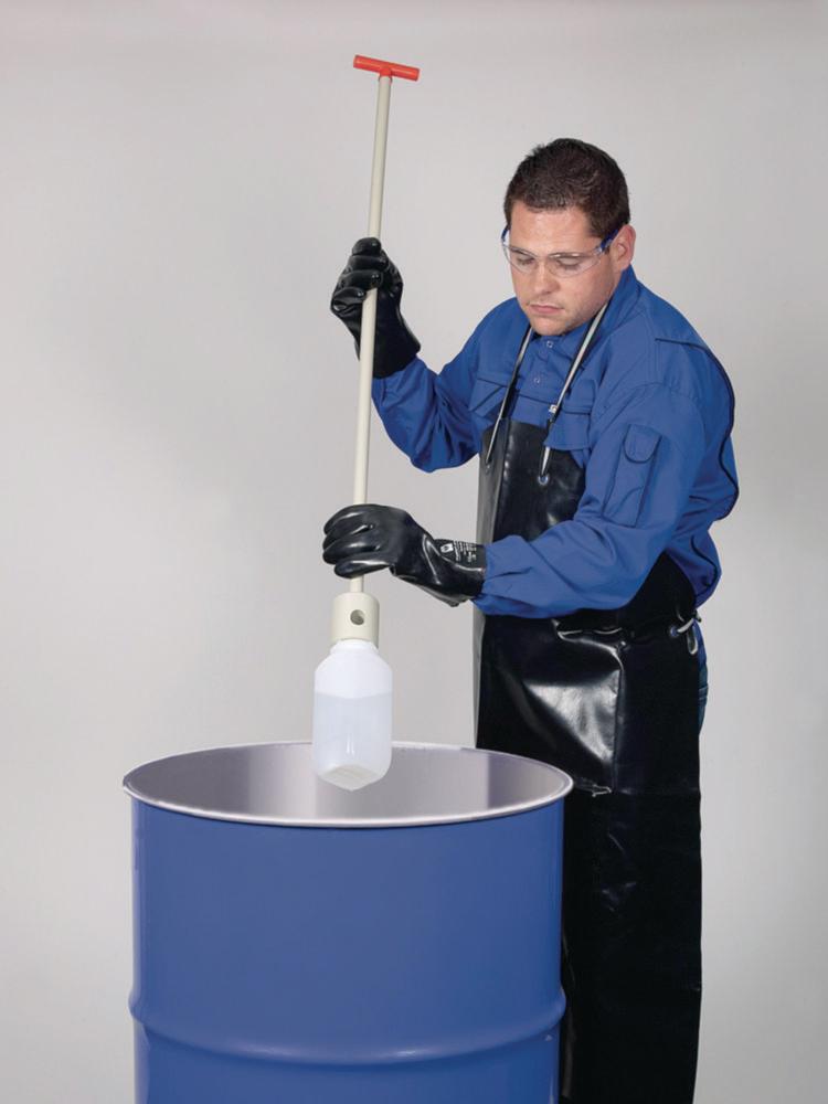 Bürkle Chemo Sampler PP Grey Complete Length 1000 mm | LabFriend Australia