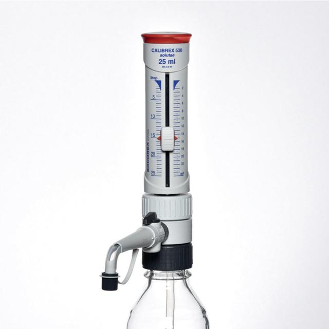 SOCOREX Dispenser Calibrex Solutae 530 2.5-25 ml PFA Coated Plunger ...