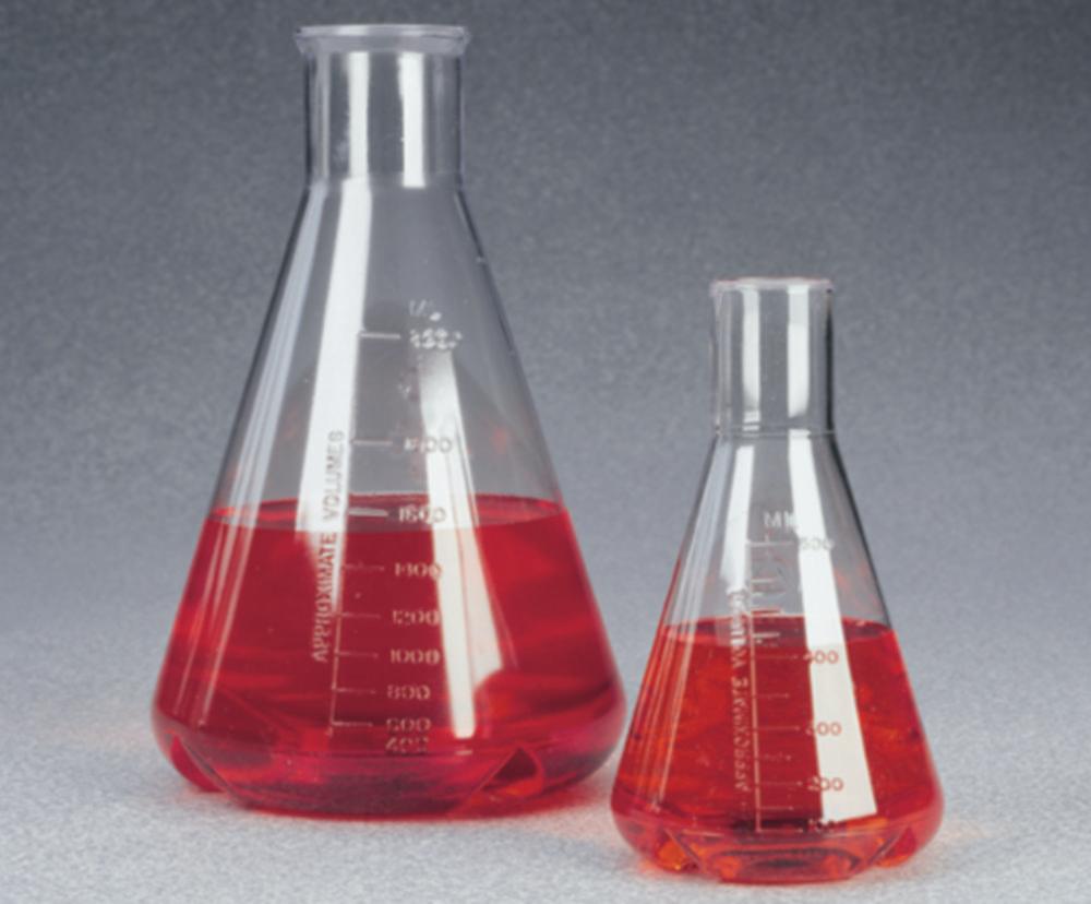 Thermo Nalgene Erlenmeyer Flask 500 mL PC with Baffles | LabFriend ...