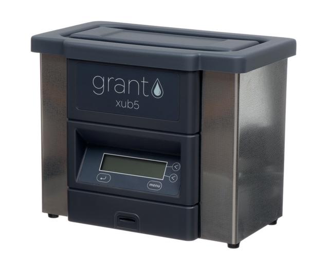 Grant Ultrasonic Bath XUB 5, 4.5 Ltr., 5...70°C, Incl. ABS Lid ...