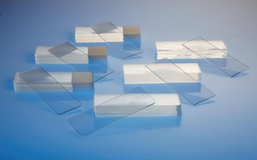 Epredia Microscope Slides 76x26 mm Extra White (Ground Edges, Frosted End, Pack of 50 ...