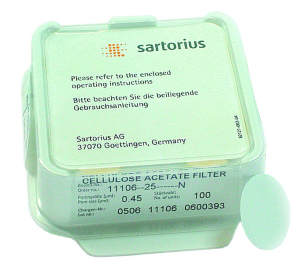 Sartorius Membrane Filters 100 mm, 1.20 µm – Pack of 25 | LabFriend ...
